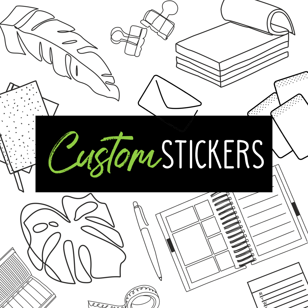 CUSTOM STICKERS – Lime And Mortar