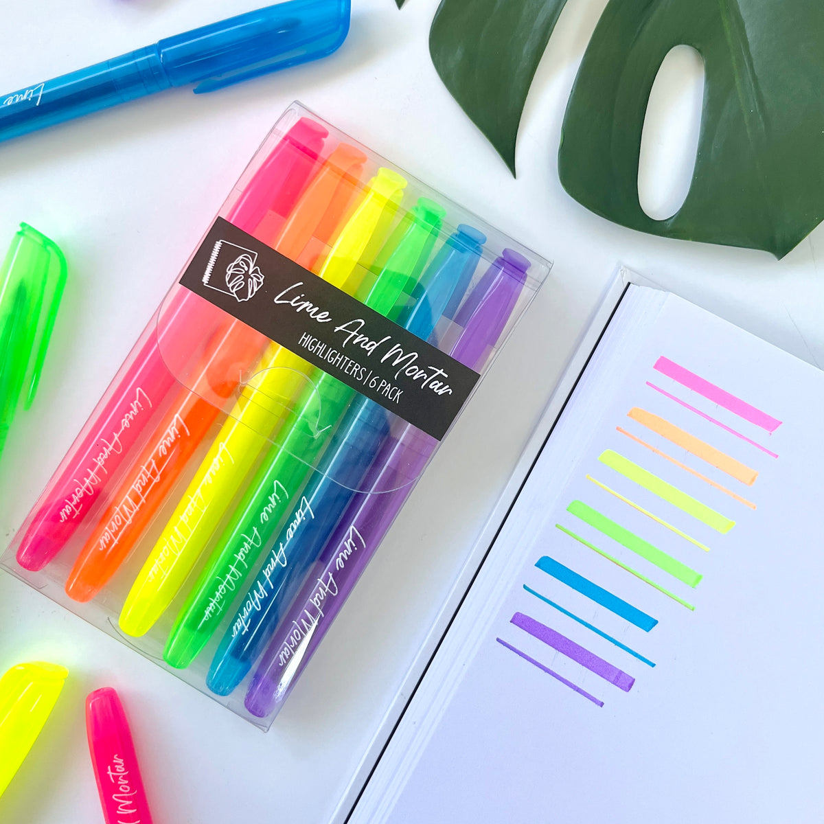 Bright Highlighters | 6 Pack – Lime And Mortar