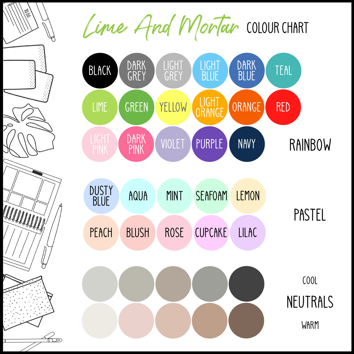 Savings Label Stickers – Lime And Mortar