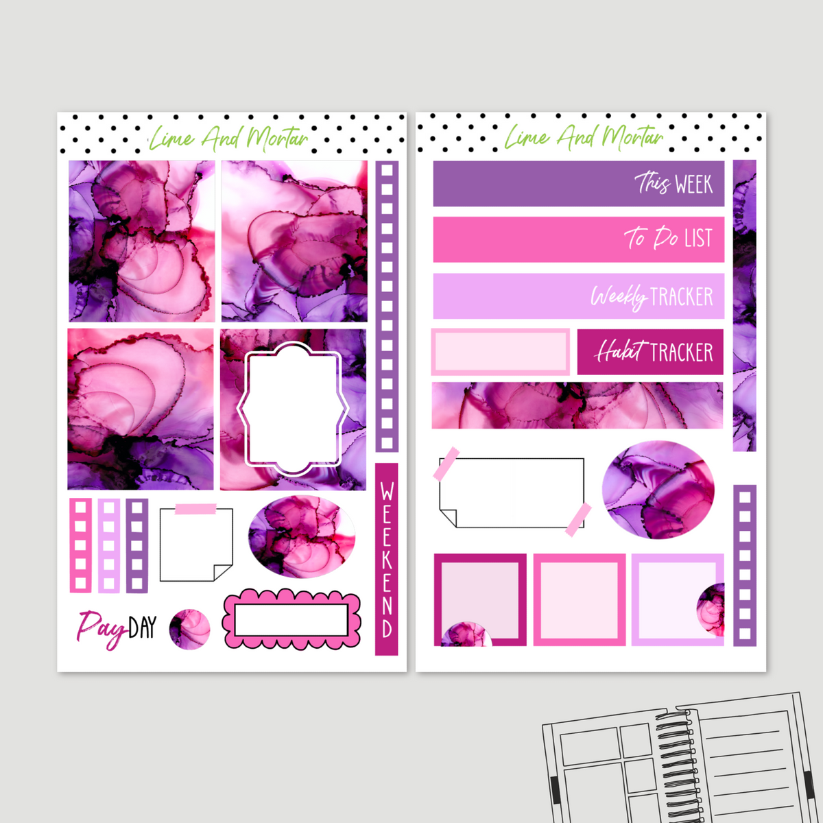 Inky | Lime Weekly Kit – Lime And Mortar