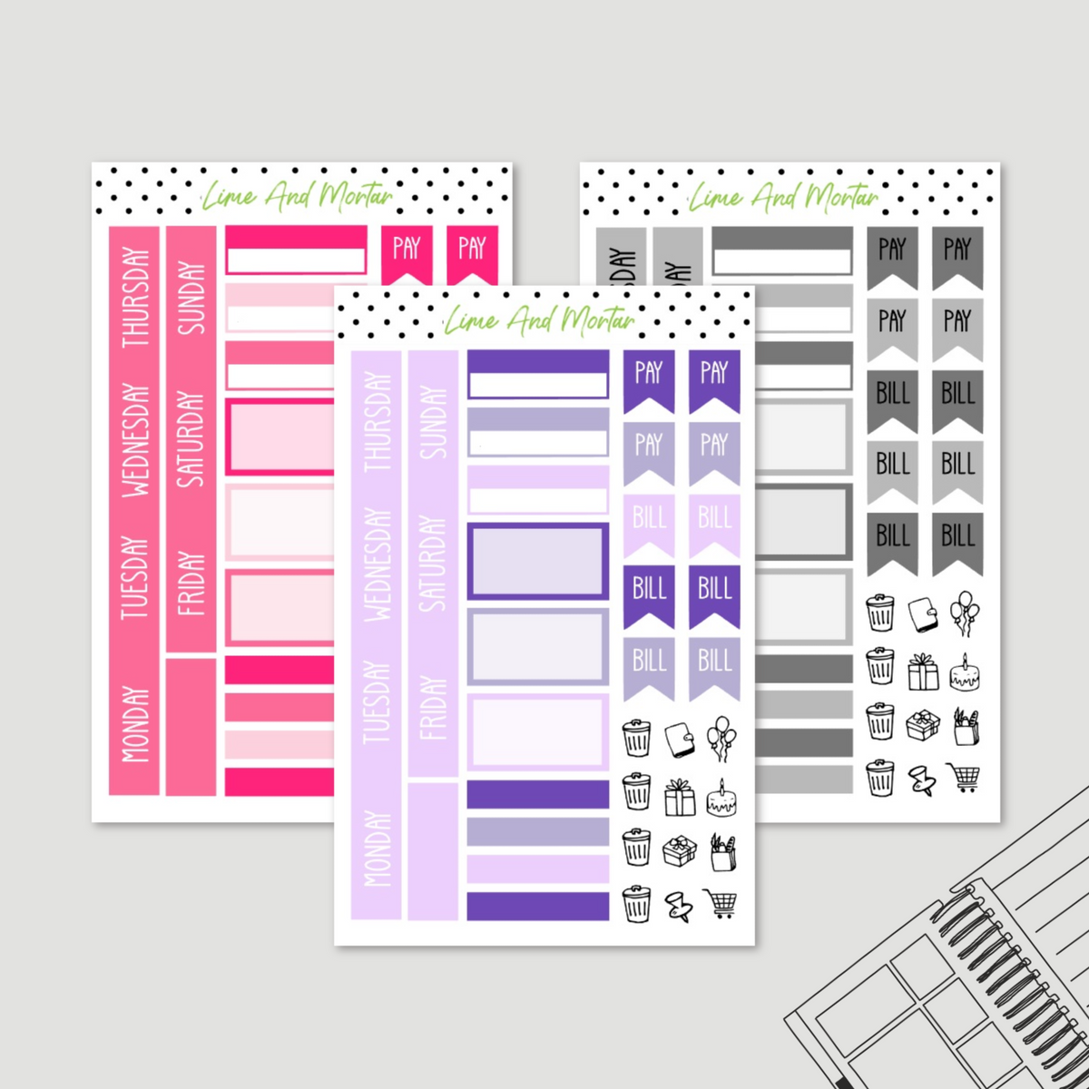 Monthly Lime Kits | 9x COLOURS – Lime And Mortar